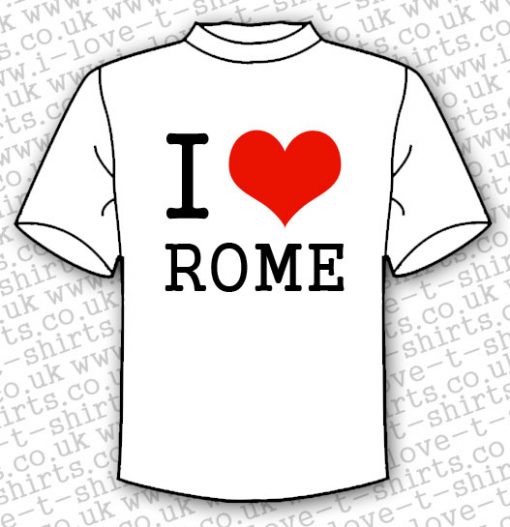 I Love Rome - I Love T-shirts